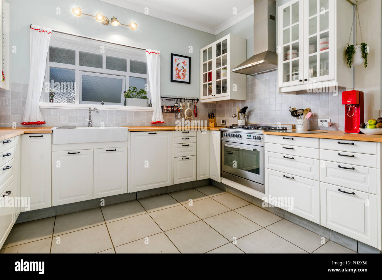 An Australian Kitchen Stock Photo - Alamy