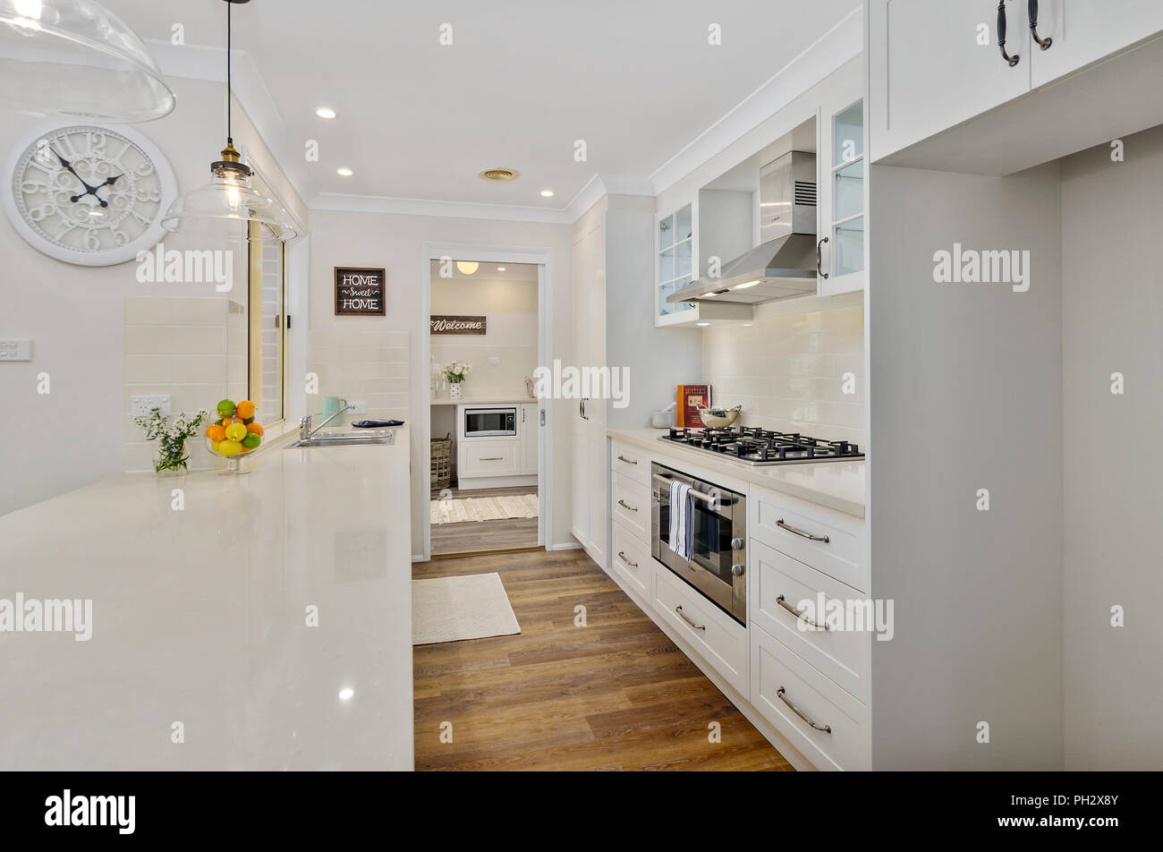 An Australian Kitchen Stock Photo - Alamy