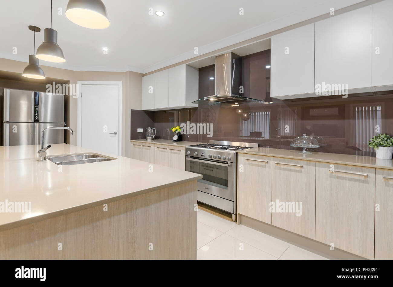 An Australian Kitchen Stock Photo - Alamy