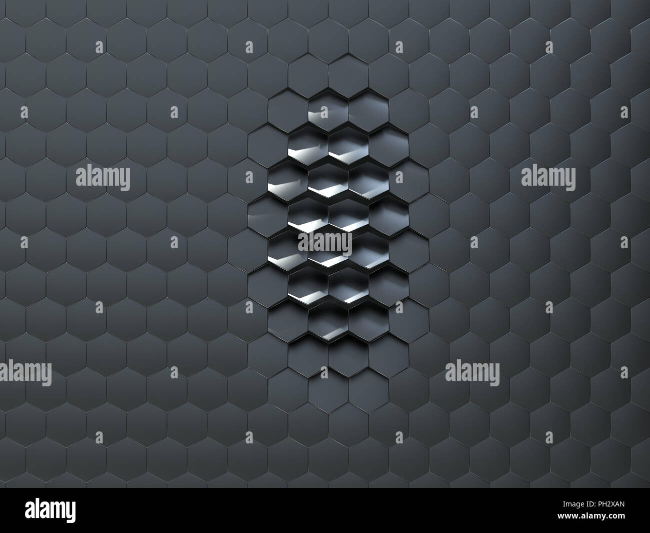 Hexagonal structure hi-res stock photography and images - Alamy