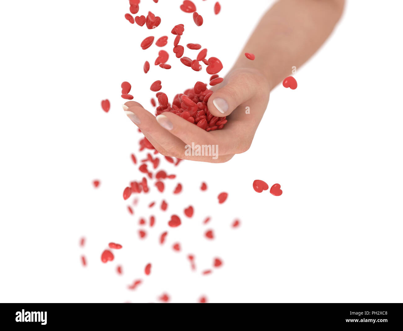 Hearts flow hi-res stock photography and images - Alamy