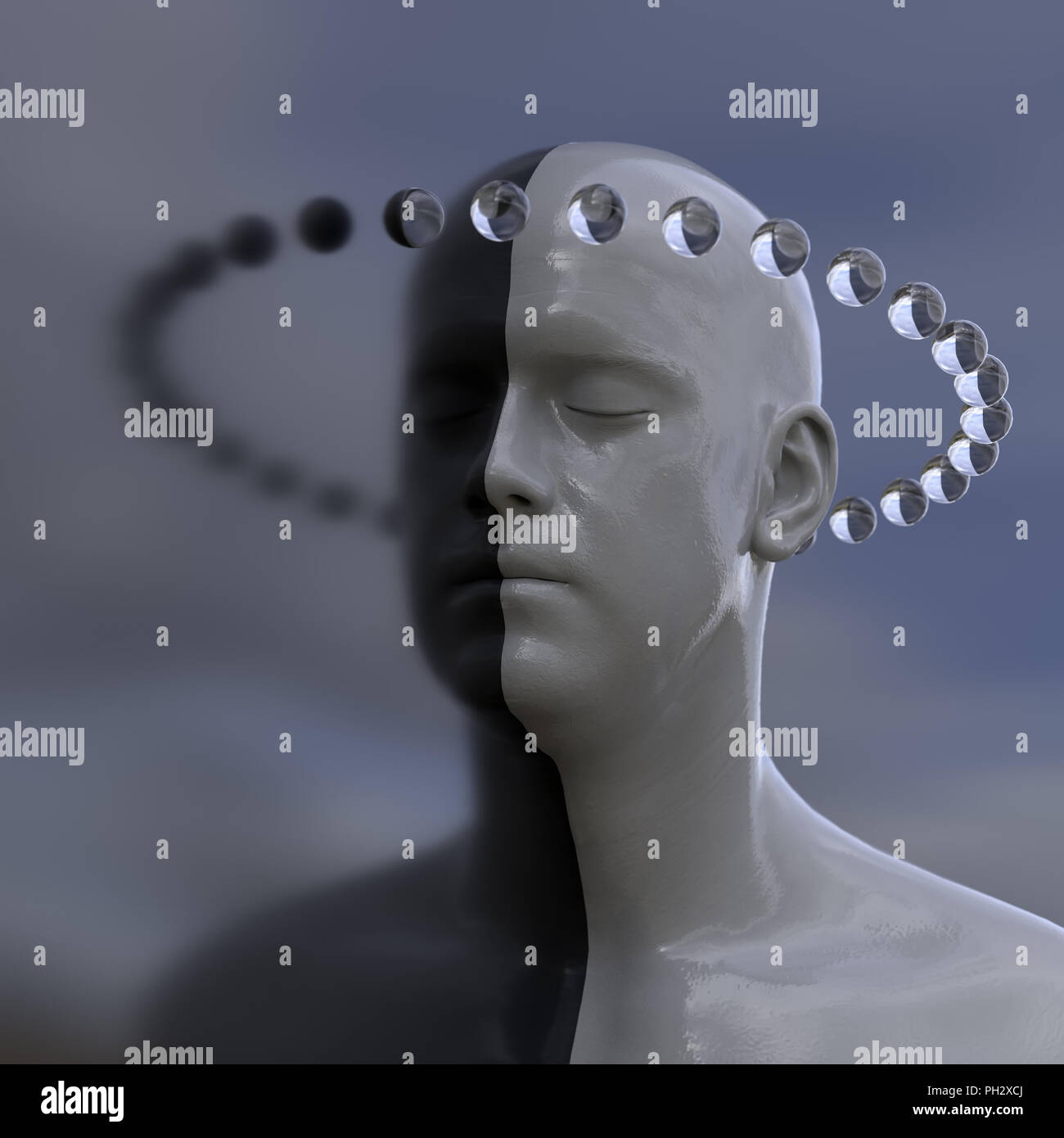 Opposites reflection mirror hi-res stock photography and images - Alamy