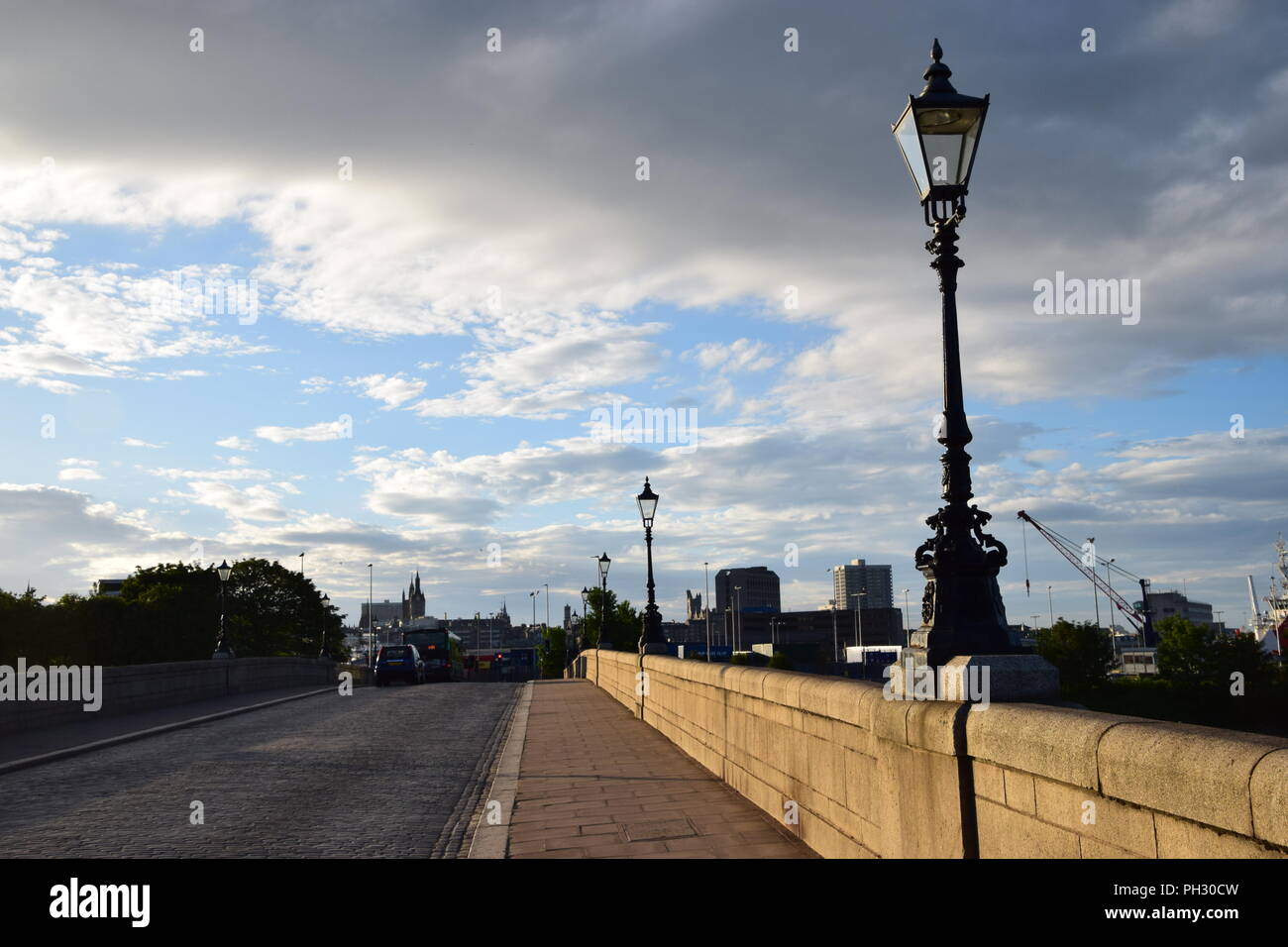 Victoria Bridge, Torry Stock Photo - Alamy