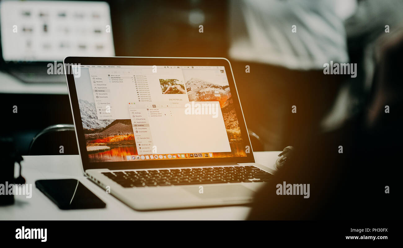 Working in office And work tolerance Stock Photo - Alamy