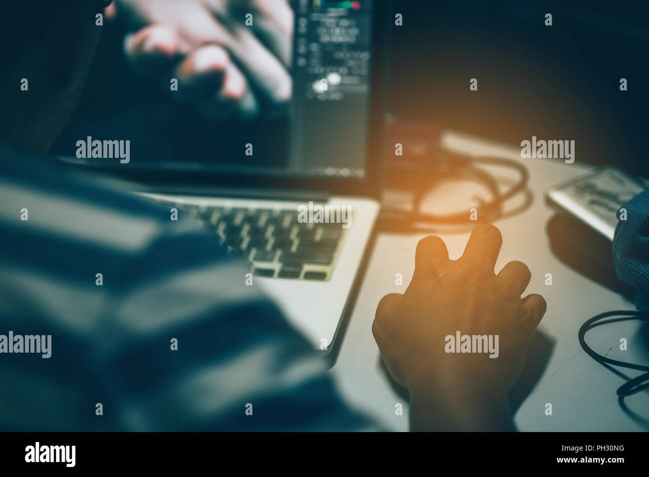 Working in office And work tolerance Stock Photo - Alamy