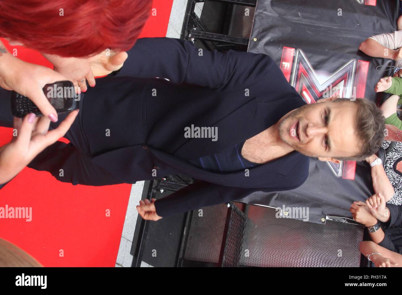 Liverpool,Uk X Factor judges arrive in city for Auditions stage of tv ...