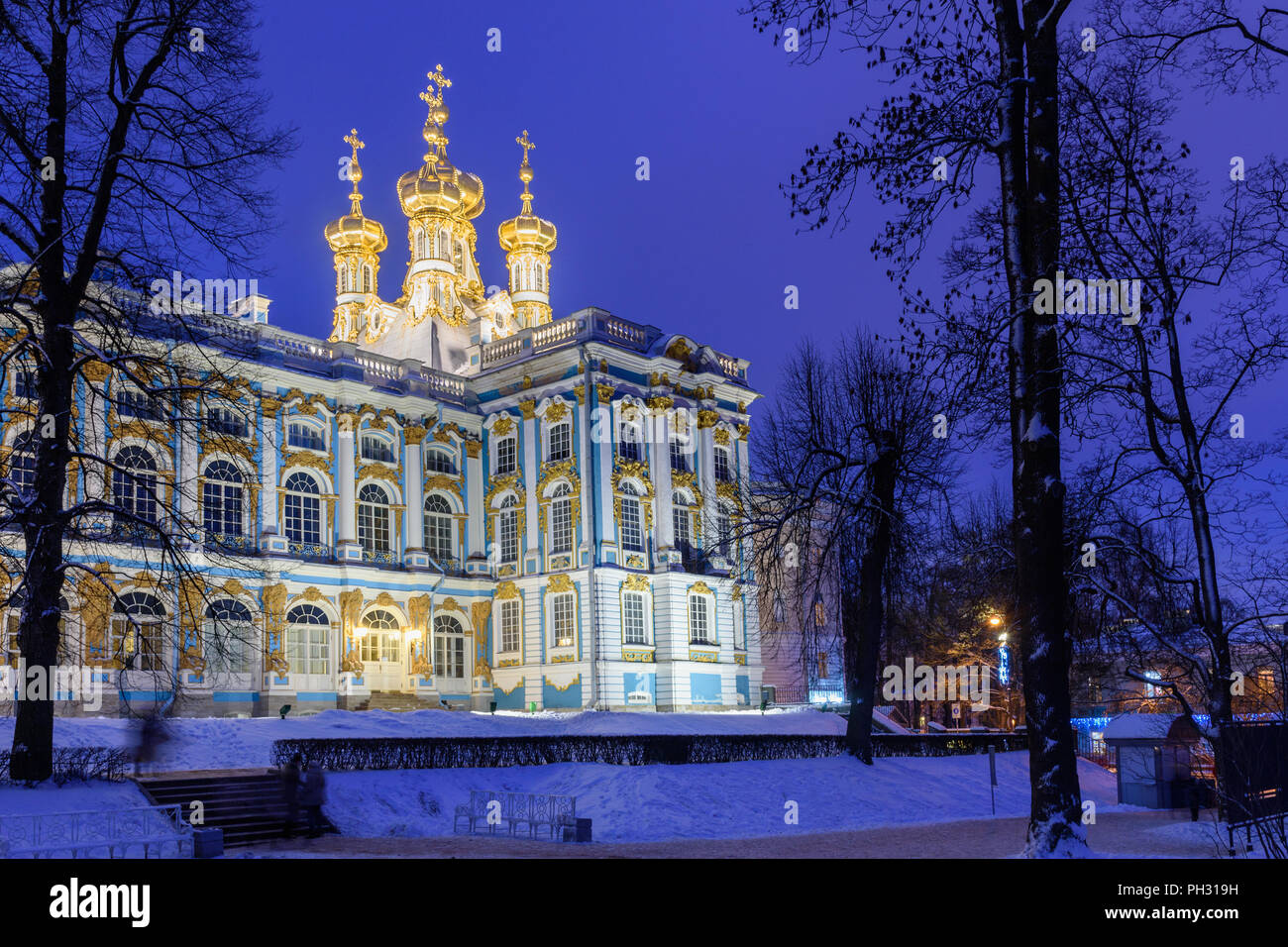 Catherine palace in tsarskoe selo night hi-res stock photography and ...