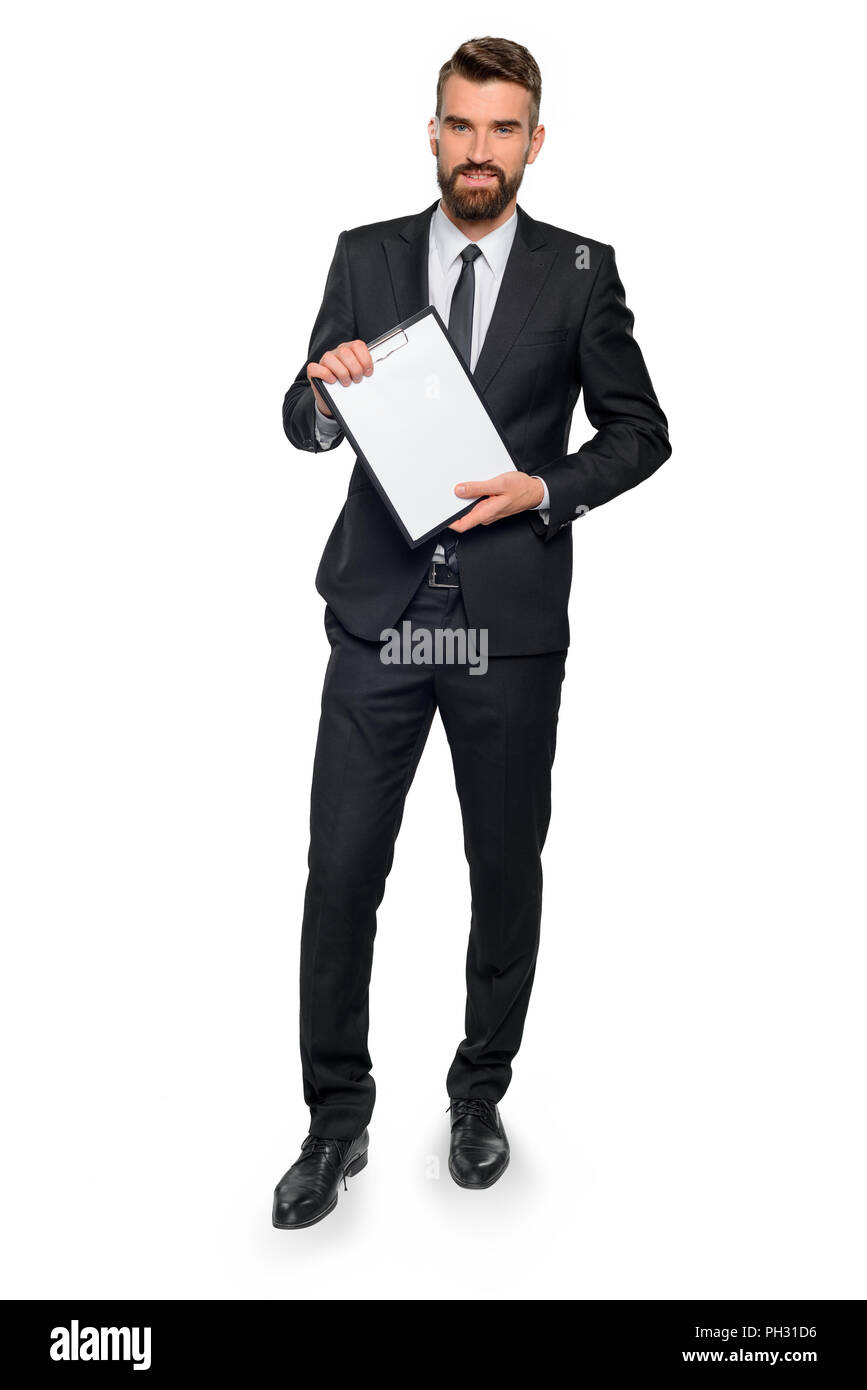 Full body shot of a businessman Stock Photo - Alamy