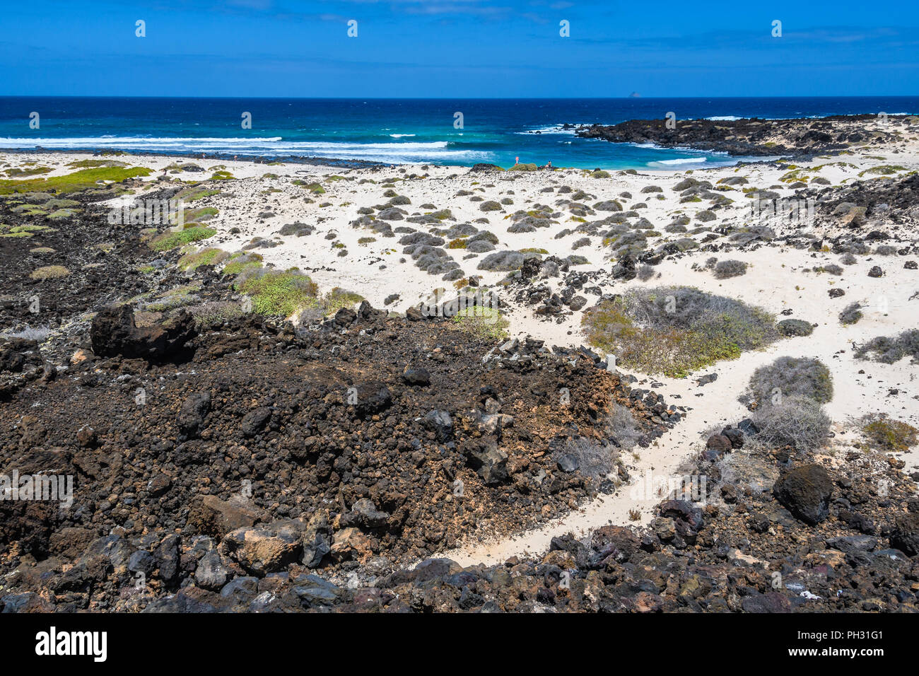 Playa caleton blanco lanzarote hi-res stock photography and images - Alamy