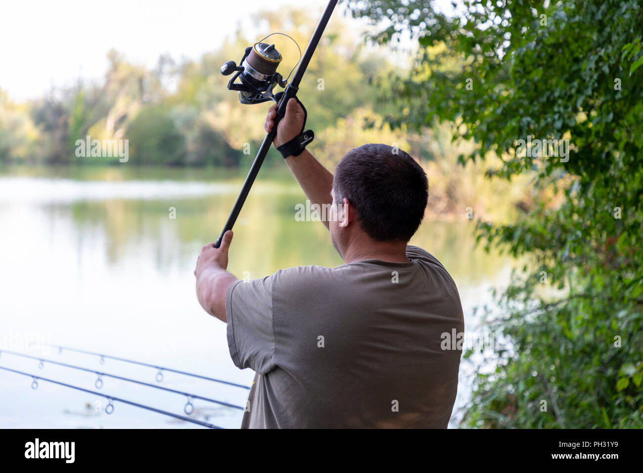 Carp fishing hi-res stock photography and images - Alamy