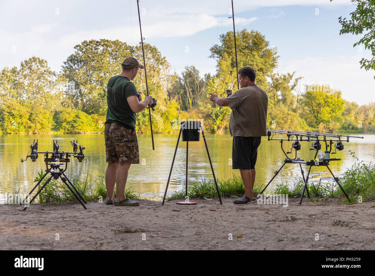 Carp fishing hi-res stock photography and images - Alamy