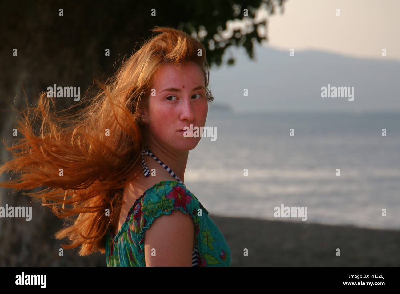 Ginger woman hi-res stock photography and images - Alamy