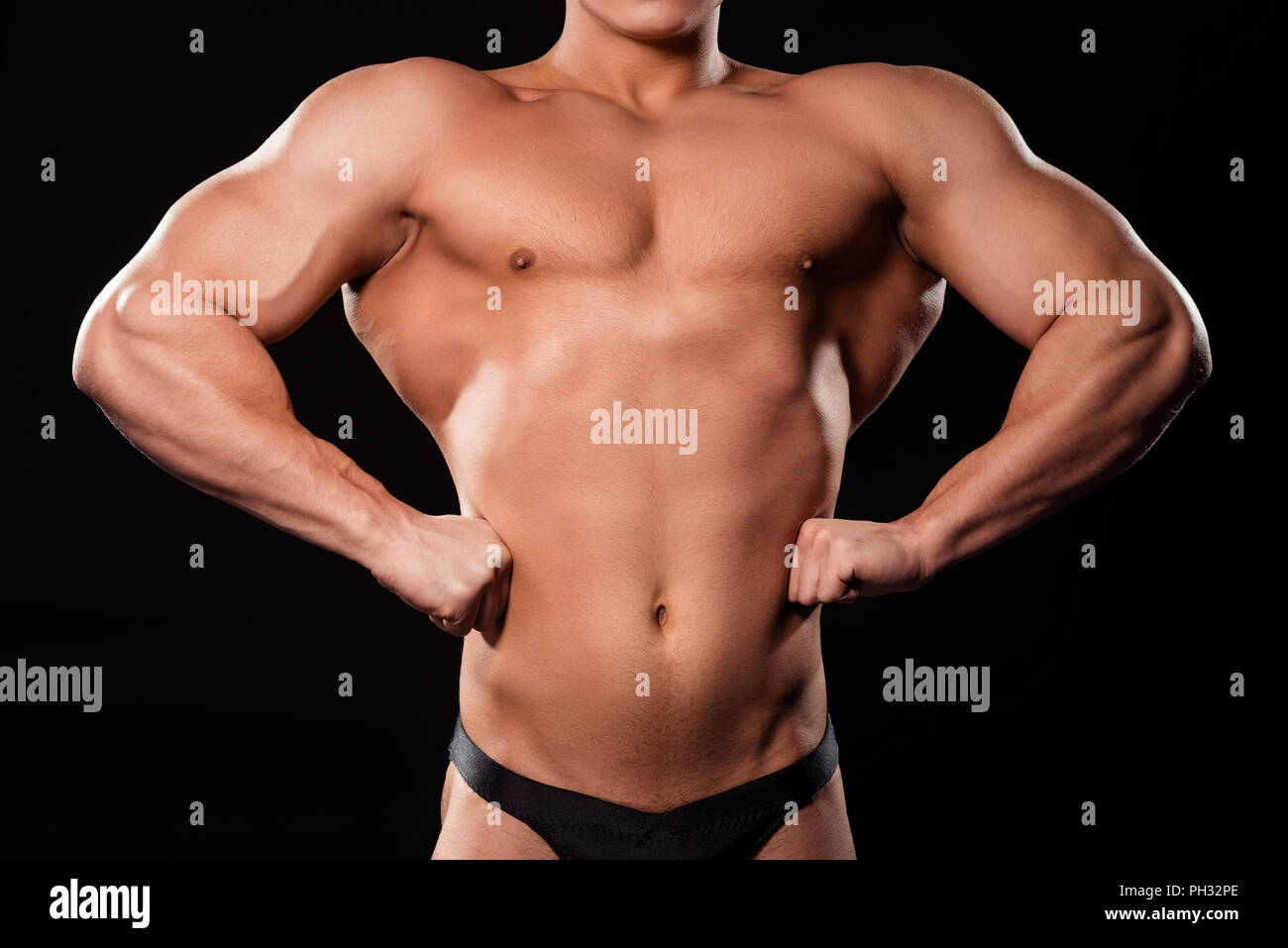 Bodybuilder Pose Bicep High Resolution Stock Photography and Images - Alamy