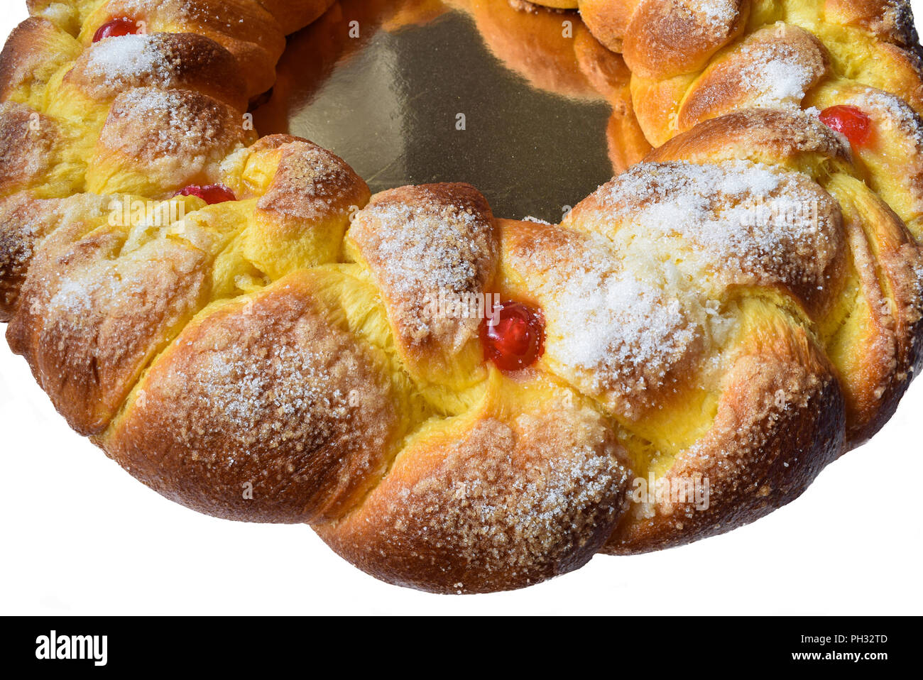 fresh and delicious Easter sweet bread. Typical dessert of Spain on ...