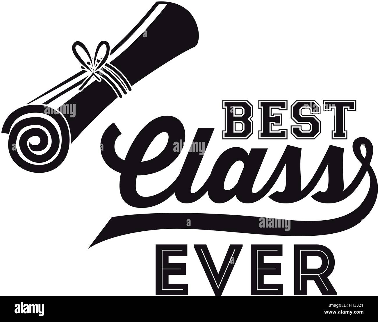 best class graduation design Stock Vector Image & Art - Alamy