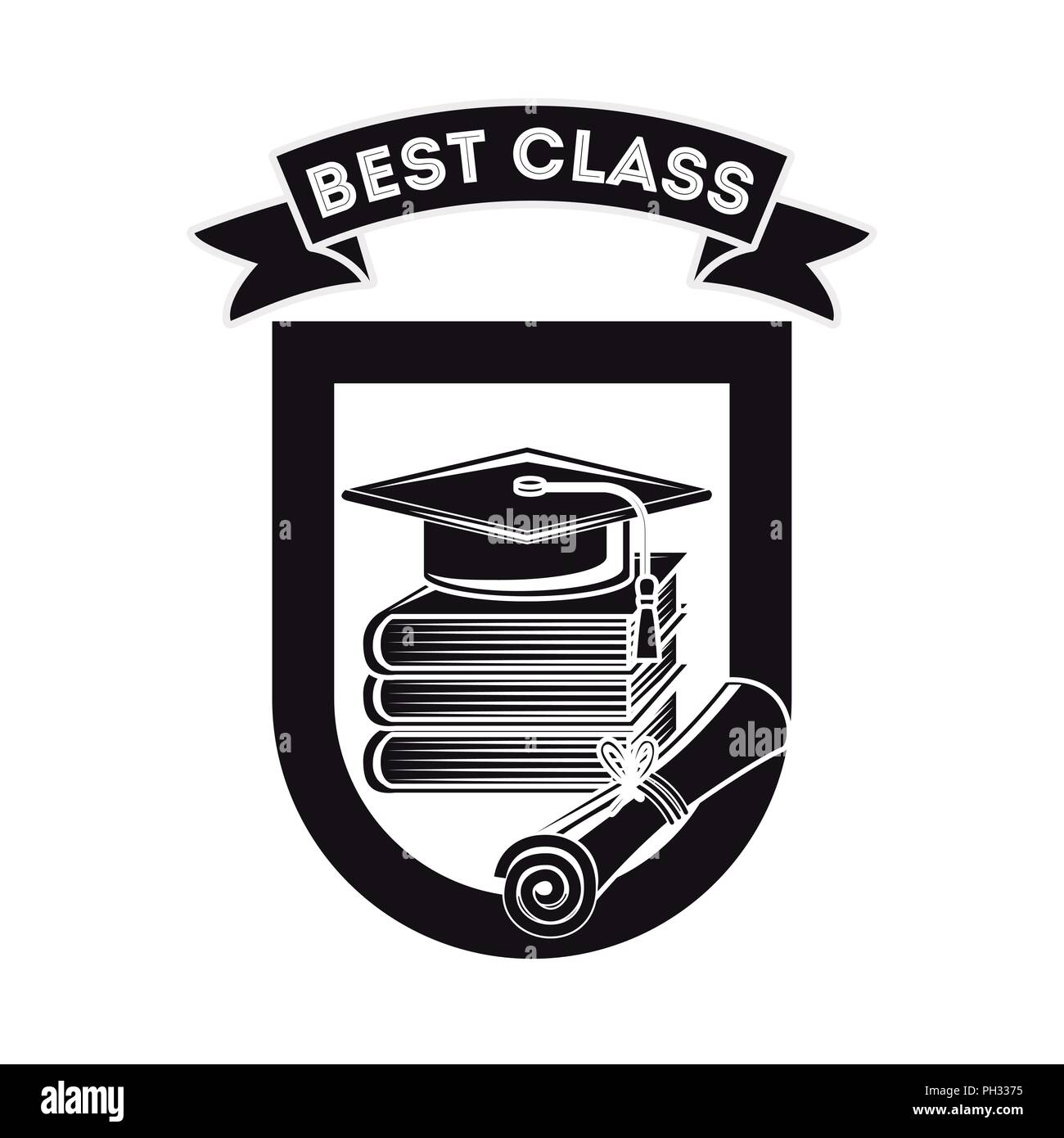 best class graduation design Stock Vector Image & Art - Alamy