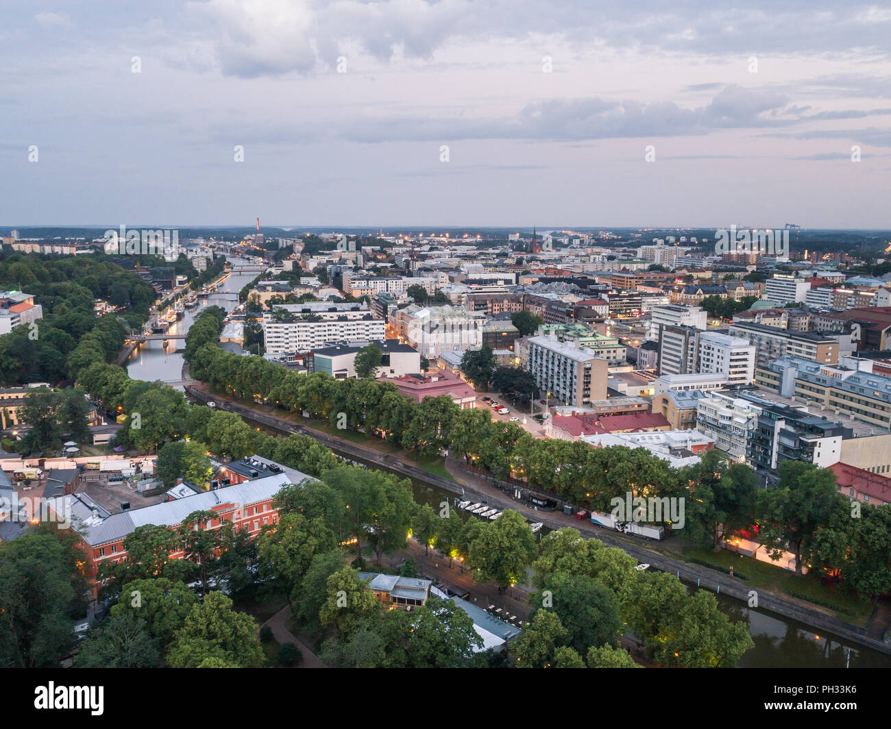 Downtown turku hi-res stock photography and images - Alamy