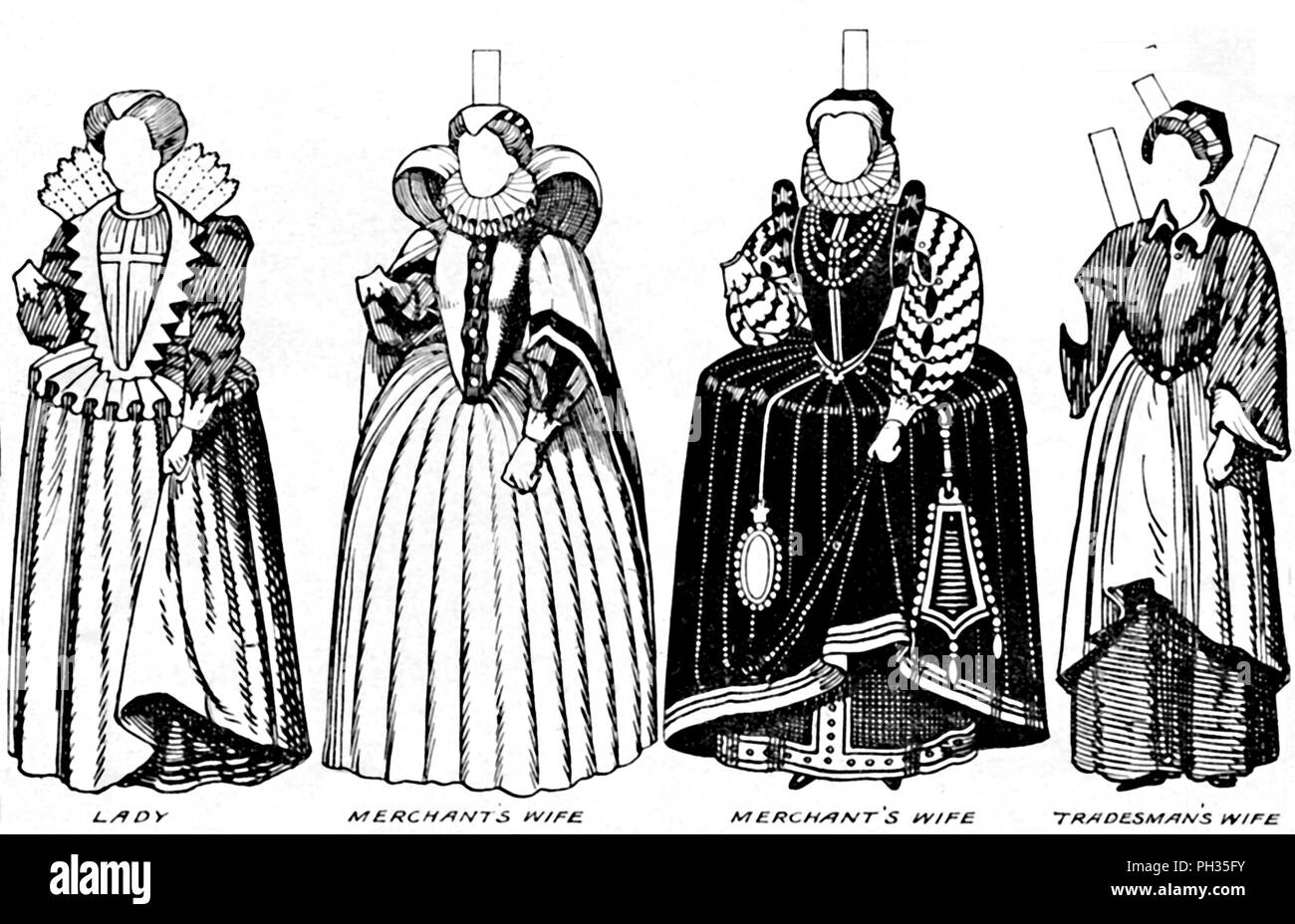 Elizabethan costume hi-res stock photography and images - Alamy