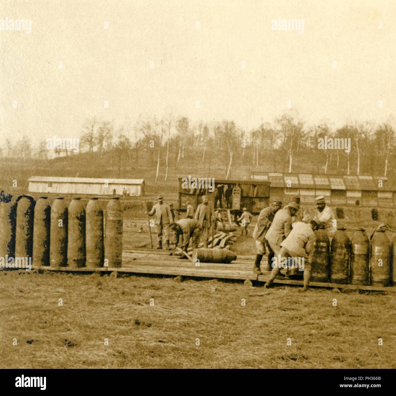 World war one ordnance storage hi-res stock photography and images - Alamy