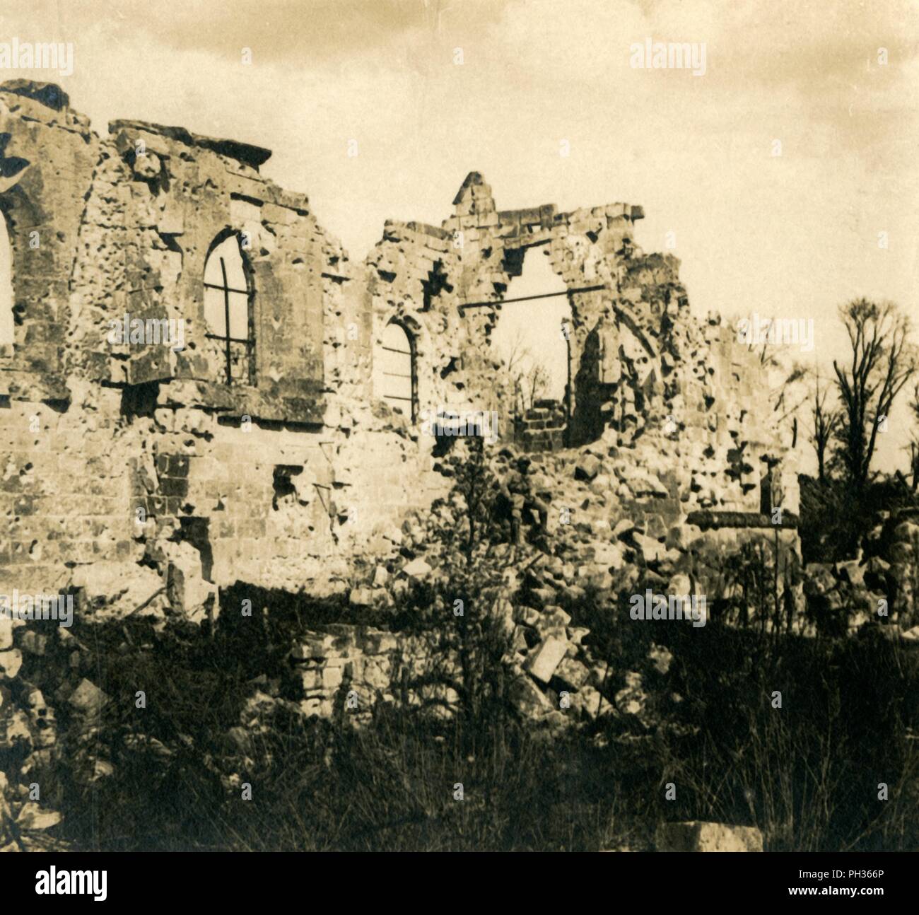 Ww1 Church Ruins High Resolution Stock Photography and Images - Alamy