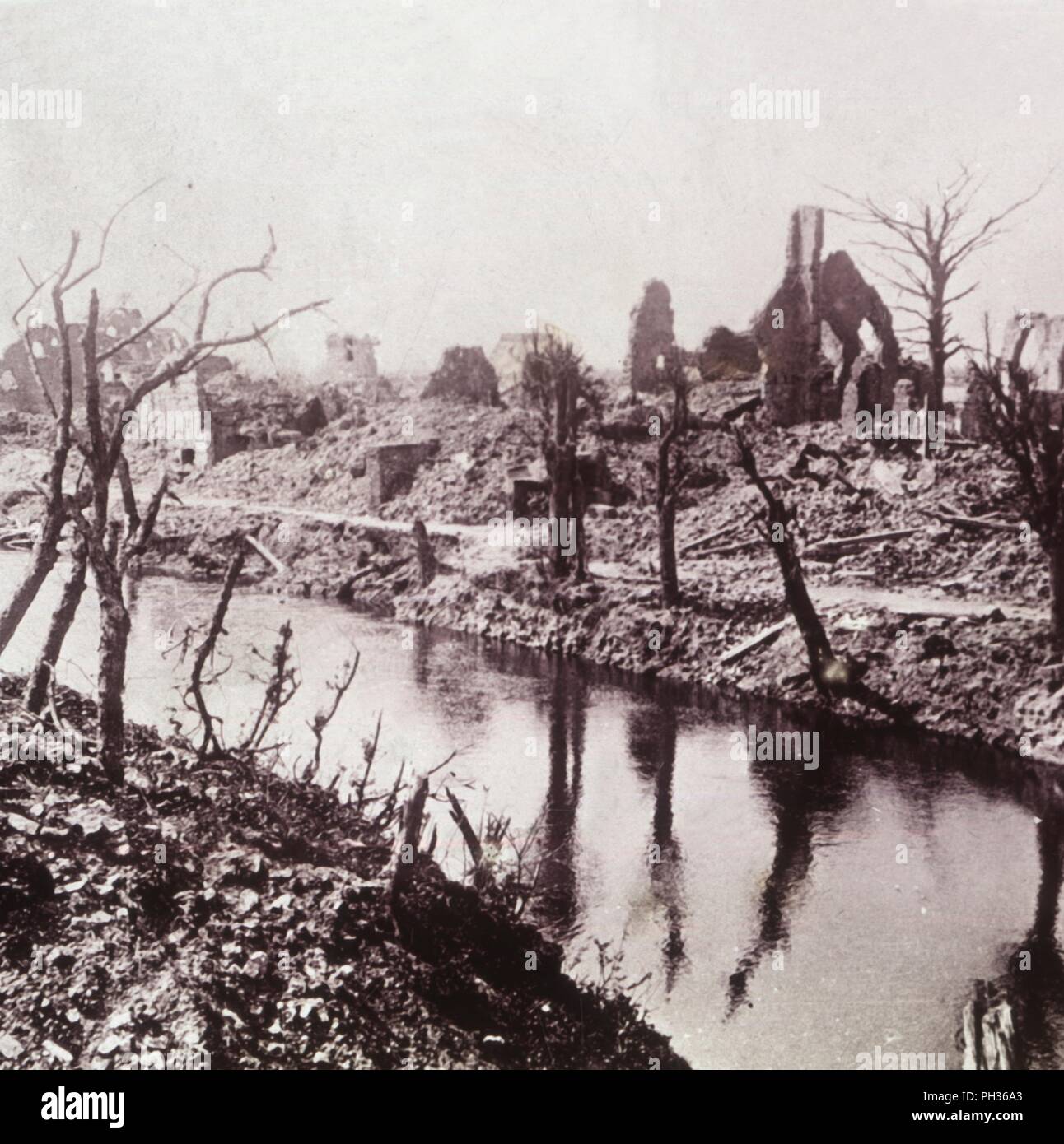 Yser ww1 hi-res stock photography and images - Alamy