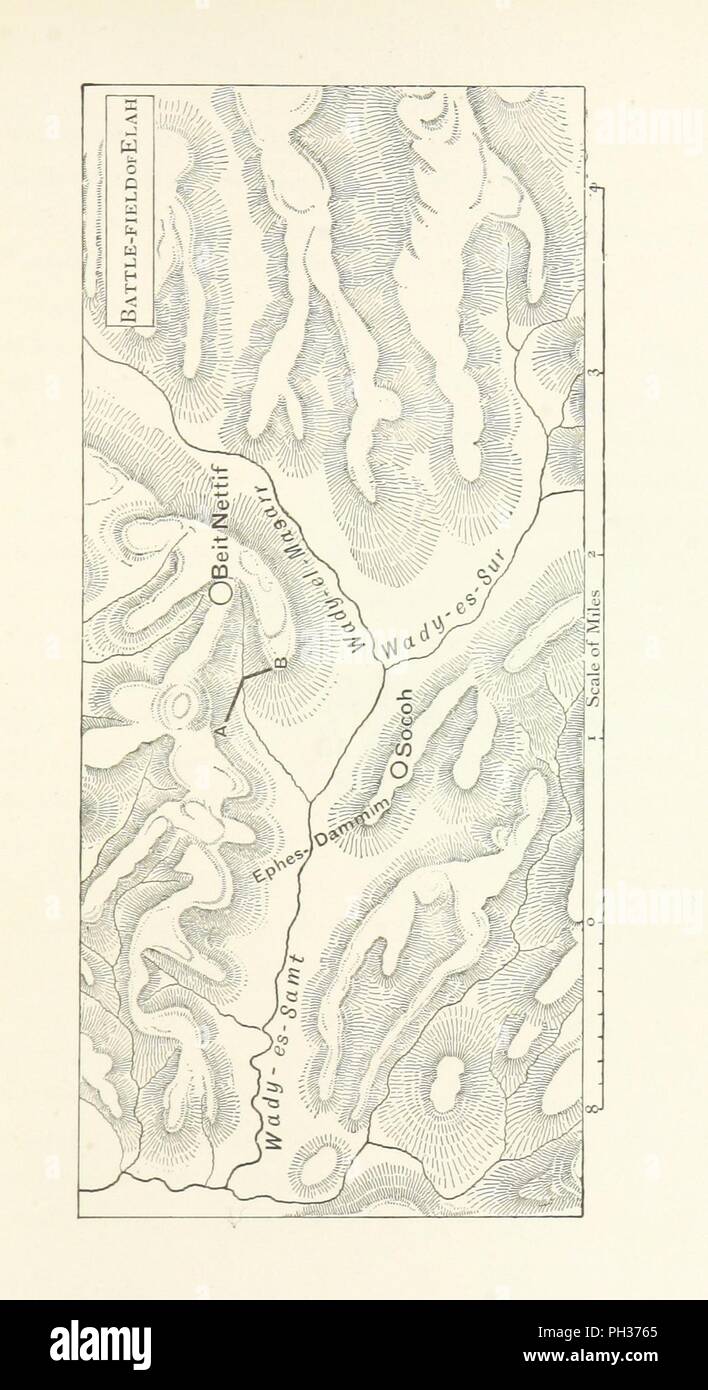 Topography of palestine hi-res stock photography and images - Alamy
