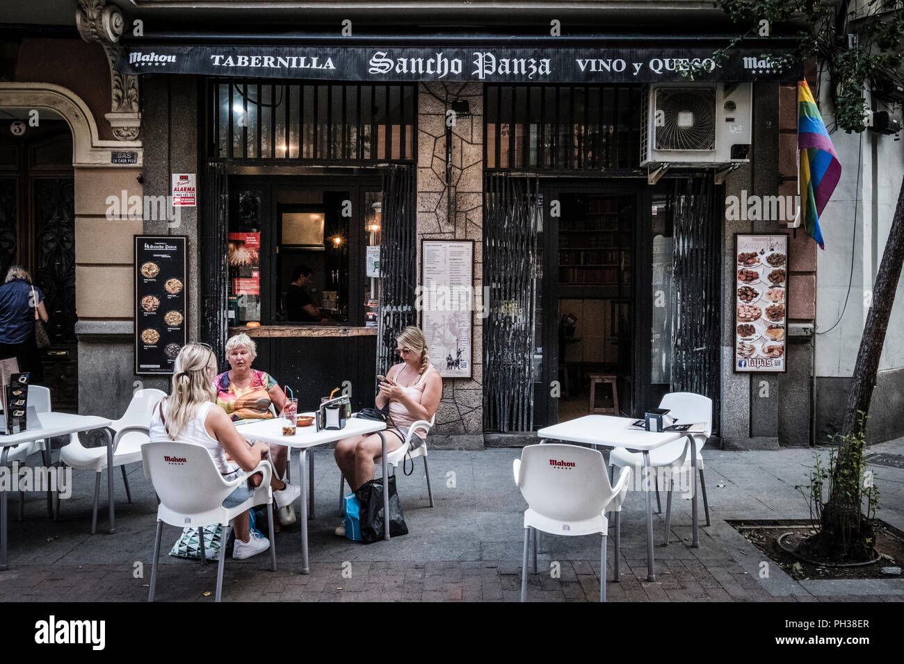Old Tabern at Madrid, Spain Stock Photo - Alamy