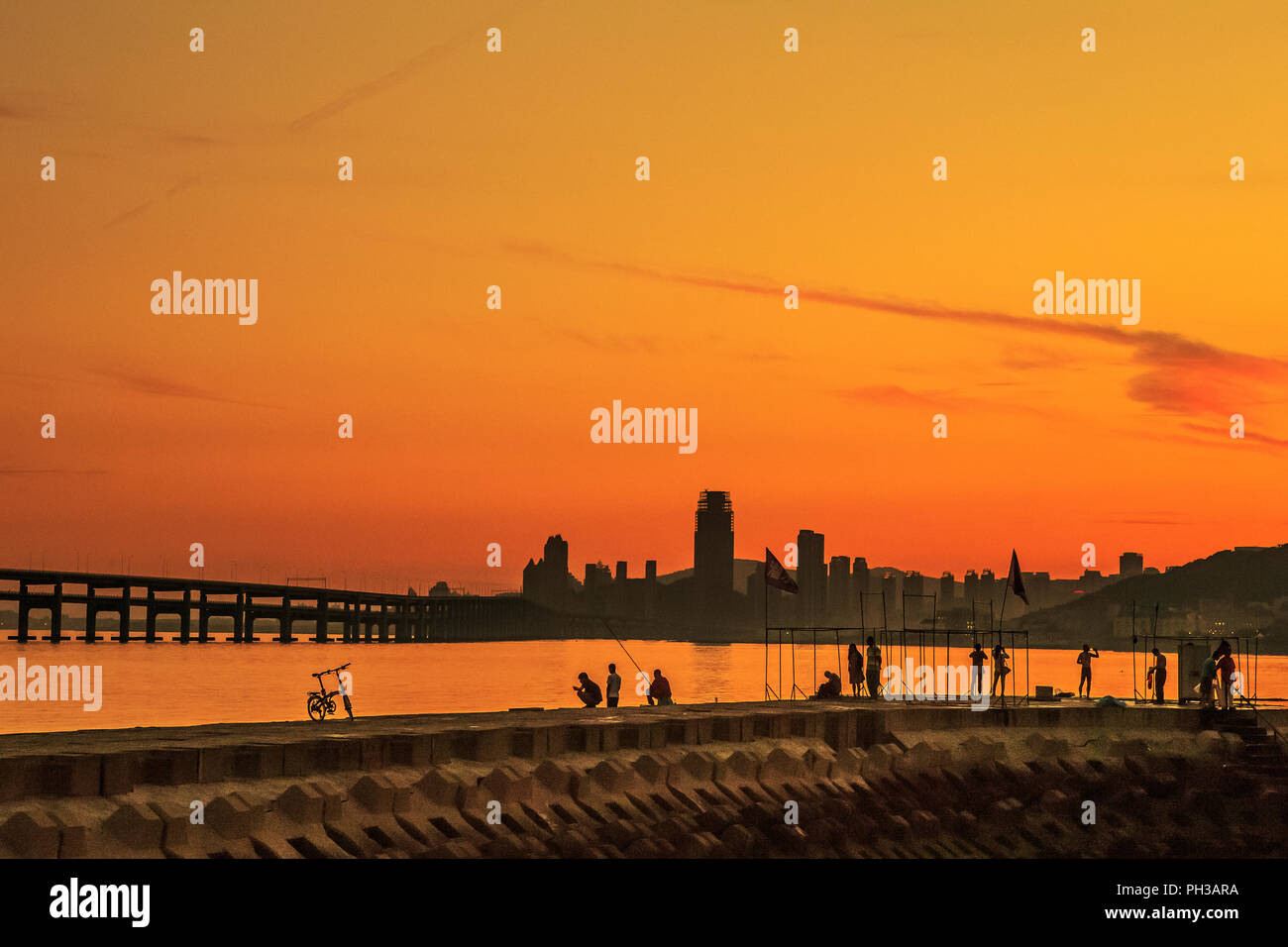 beauty of Dalian Stock Photo - Alamy