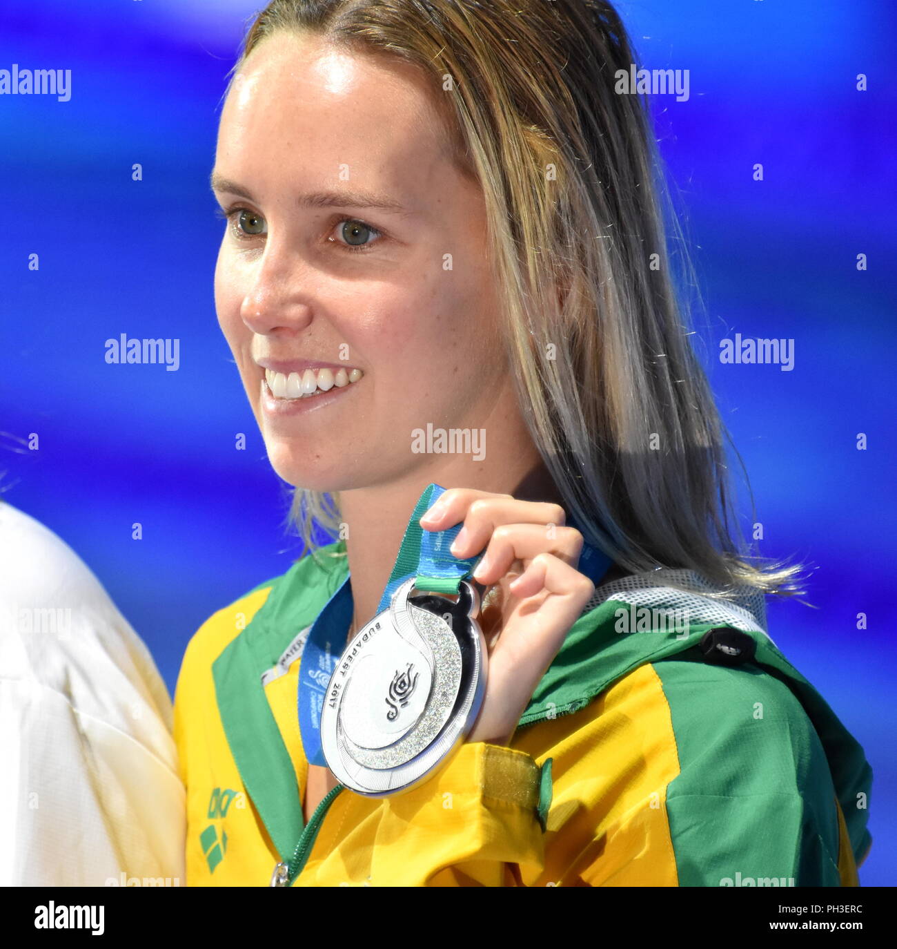 Budapest, Hungary - Jul 26, 2017. Competitive swimmer MCKEON Emma (AUS ...