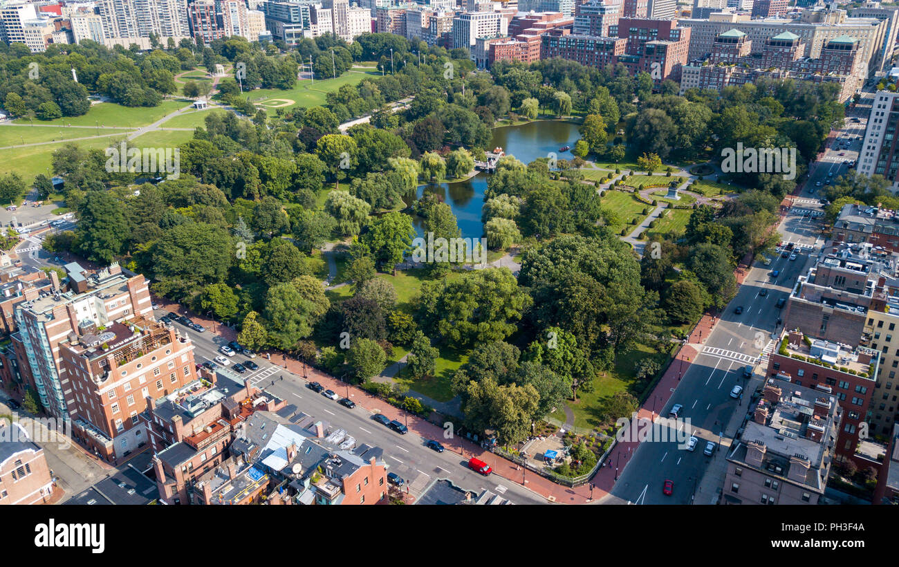 Boston Public Park, Boston, MA, USA Stock Photo - Alamy