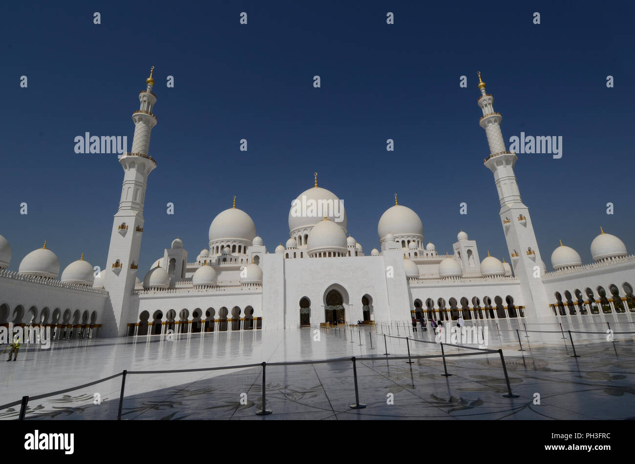 The largest Mosque in the area and a monument to the late Ruler of the ...