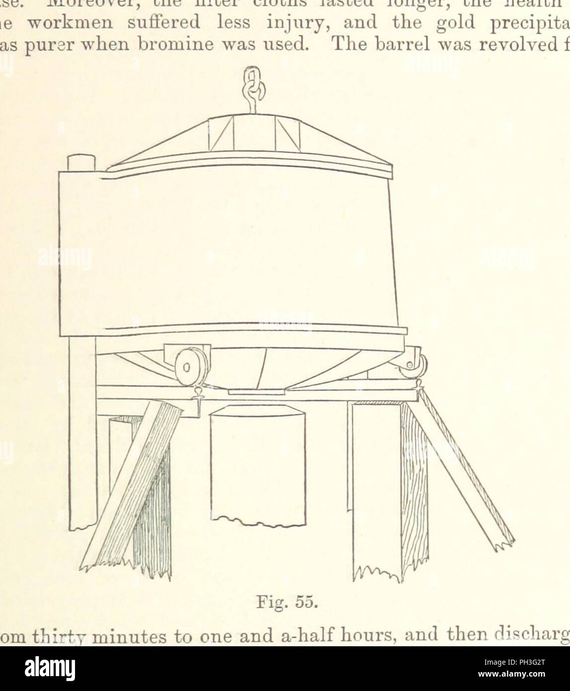 Image from page 307 of 'The Metallurgy of Gold, etc' Stock Photo - Alamy