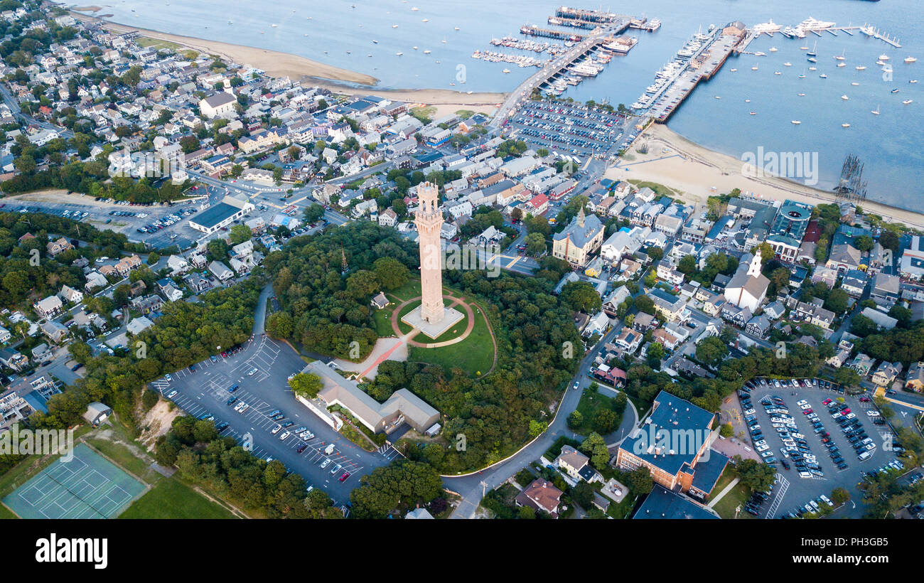 Pilgrim Monument, Provincetown, MA, USA Stock Photo - Alamy