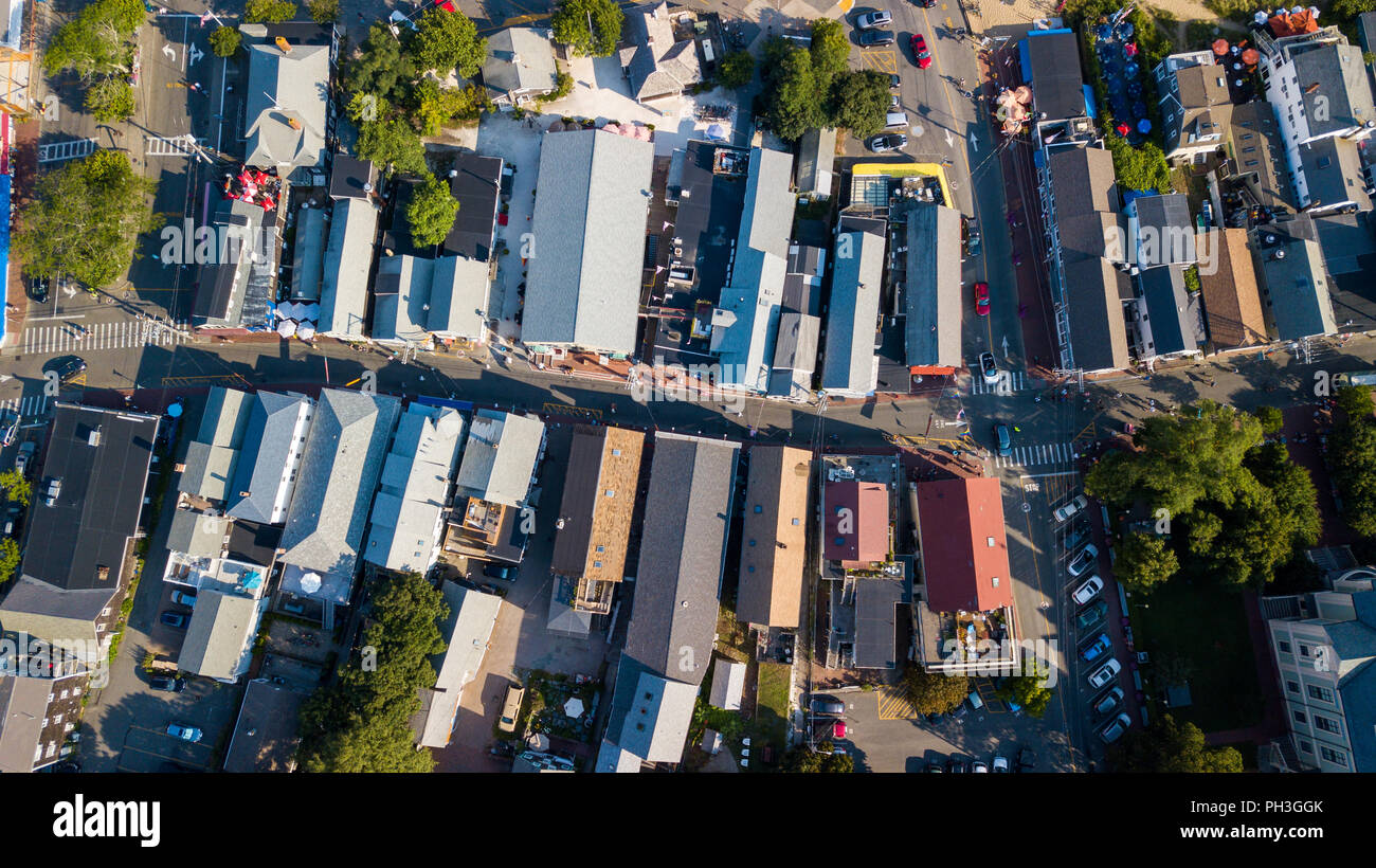 Commerce Street, Provincetown, MA, USA Stock Photo - Alamy