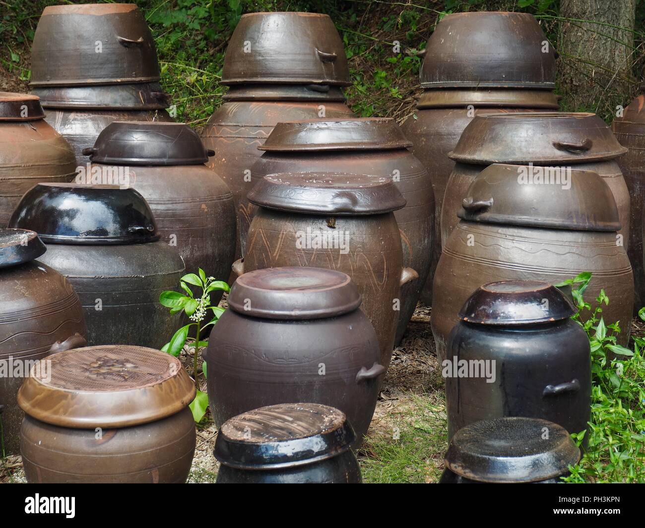 Beautiful traditional korean jar hi-res stock photography and images ...
