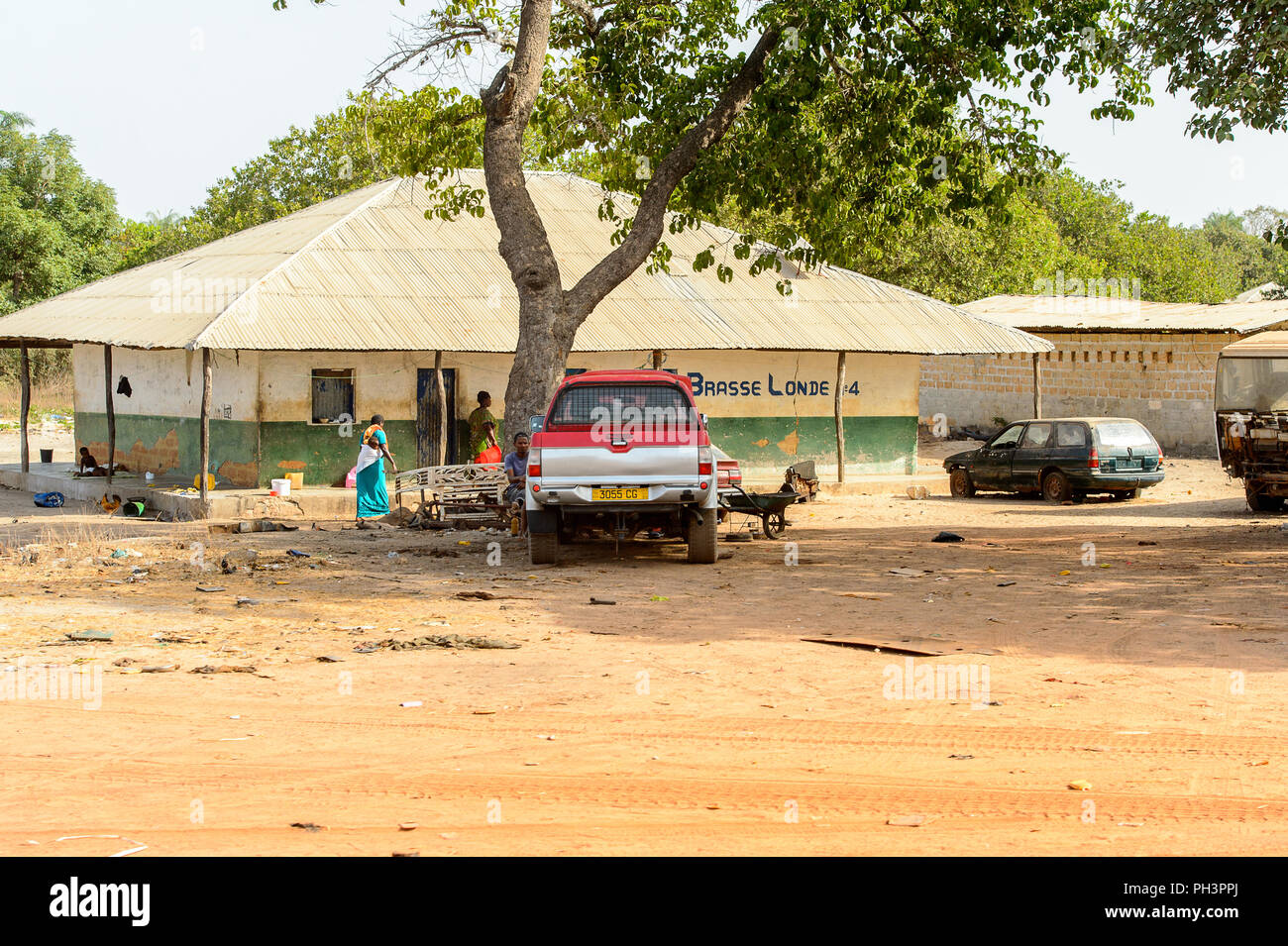 Village in togo west africa hi-res stock photography and images - Alamy