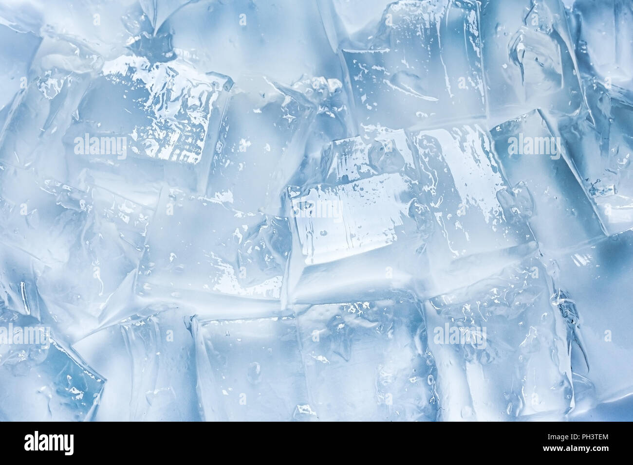 ice cubes background, blue color, cold Stock Photo - Alamy
