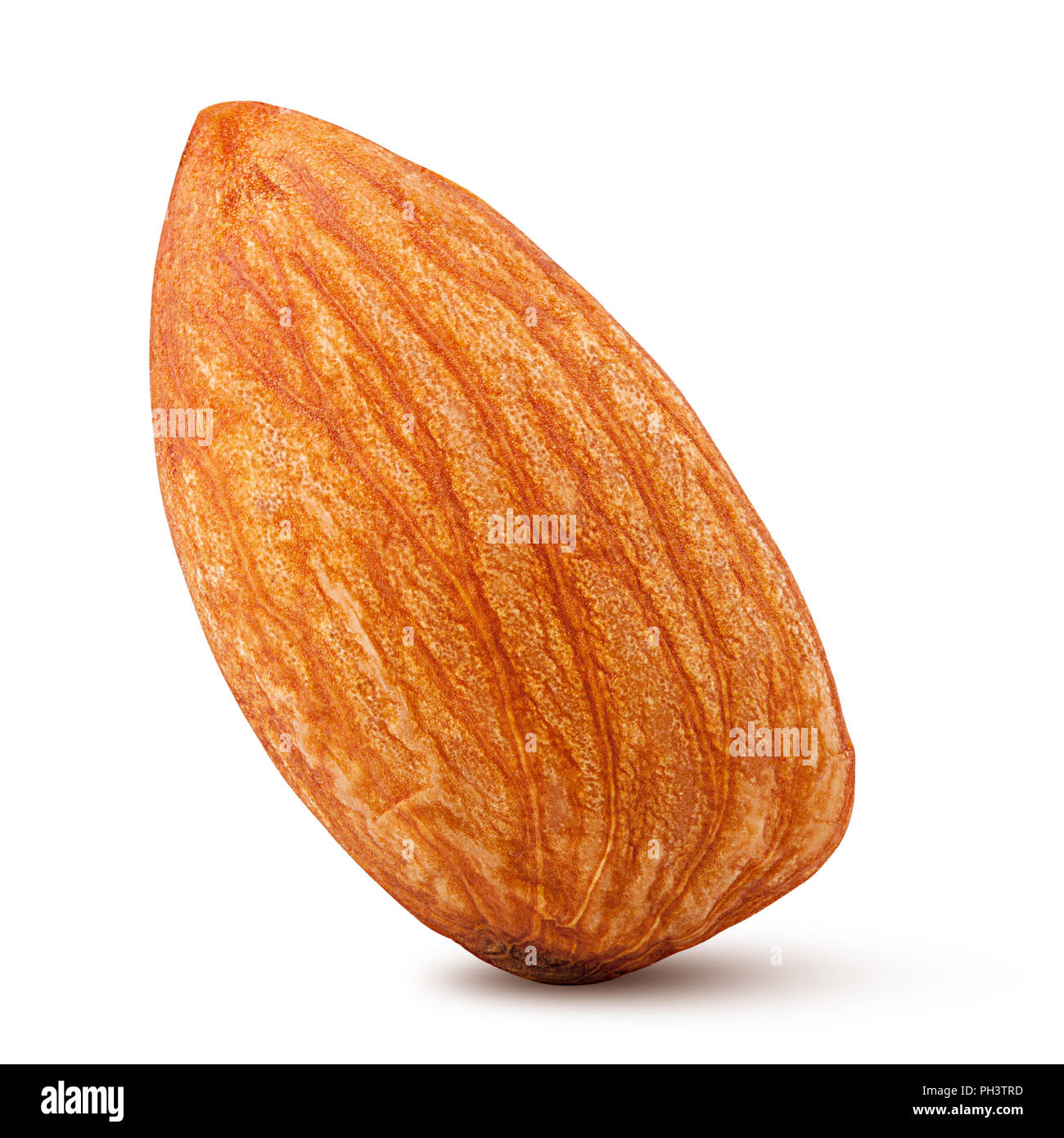almond isolated on white background, clipping path, full depth of field ...
