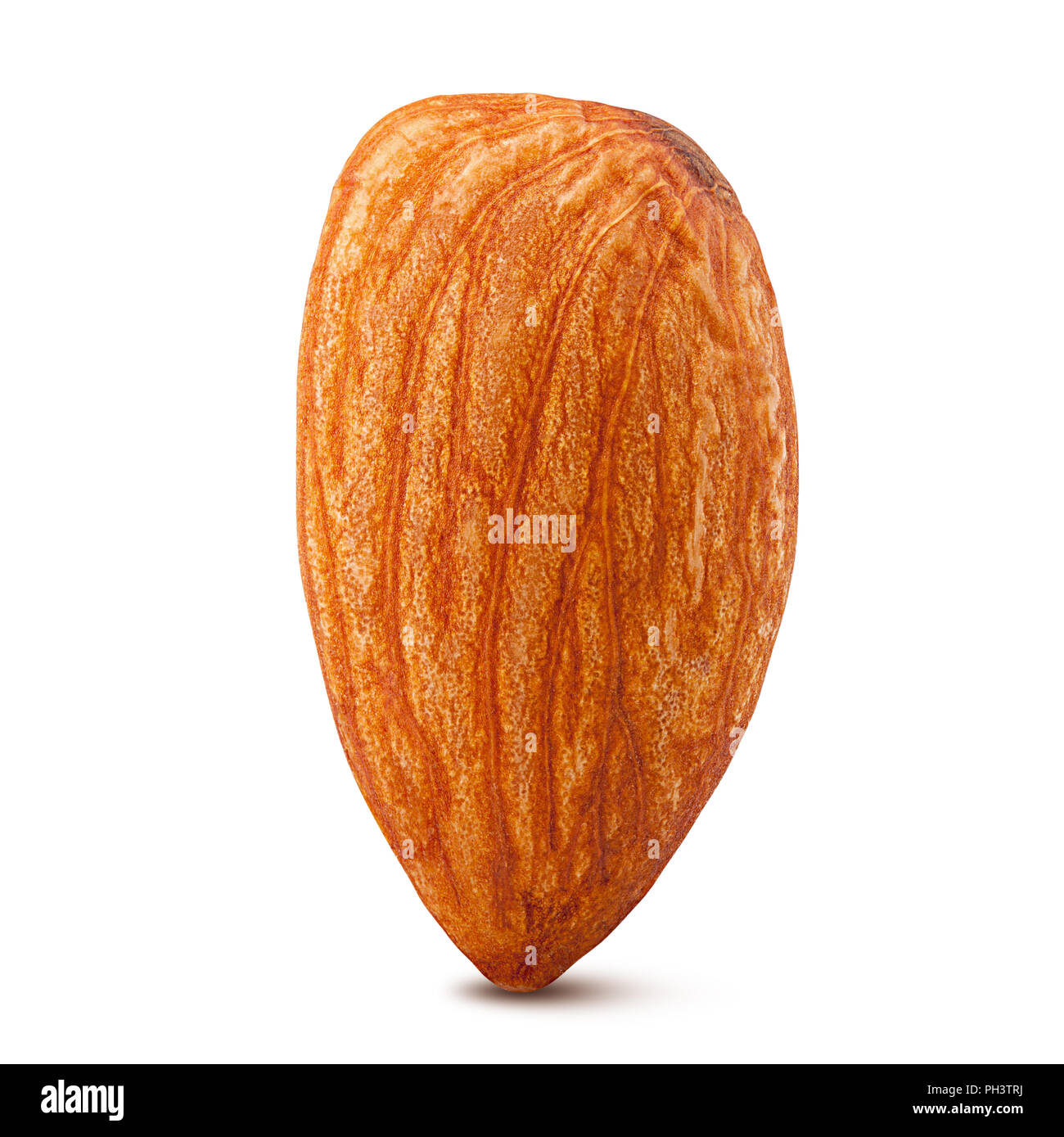 almond isolated on white background, clipping path, full depth of field ...
