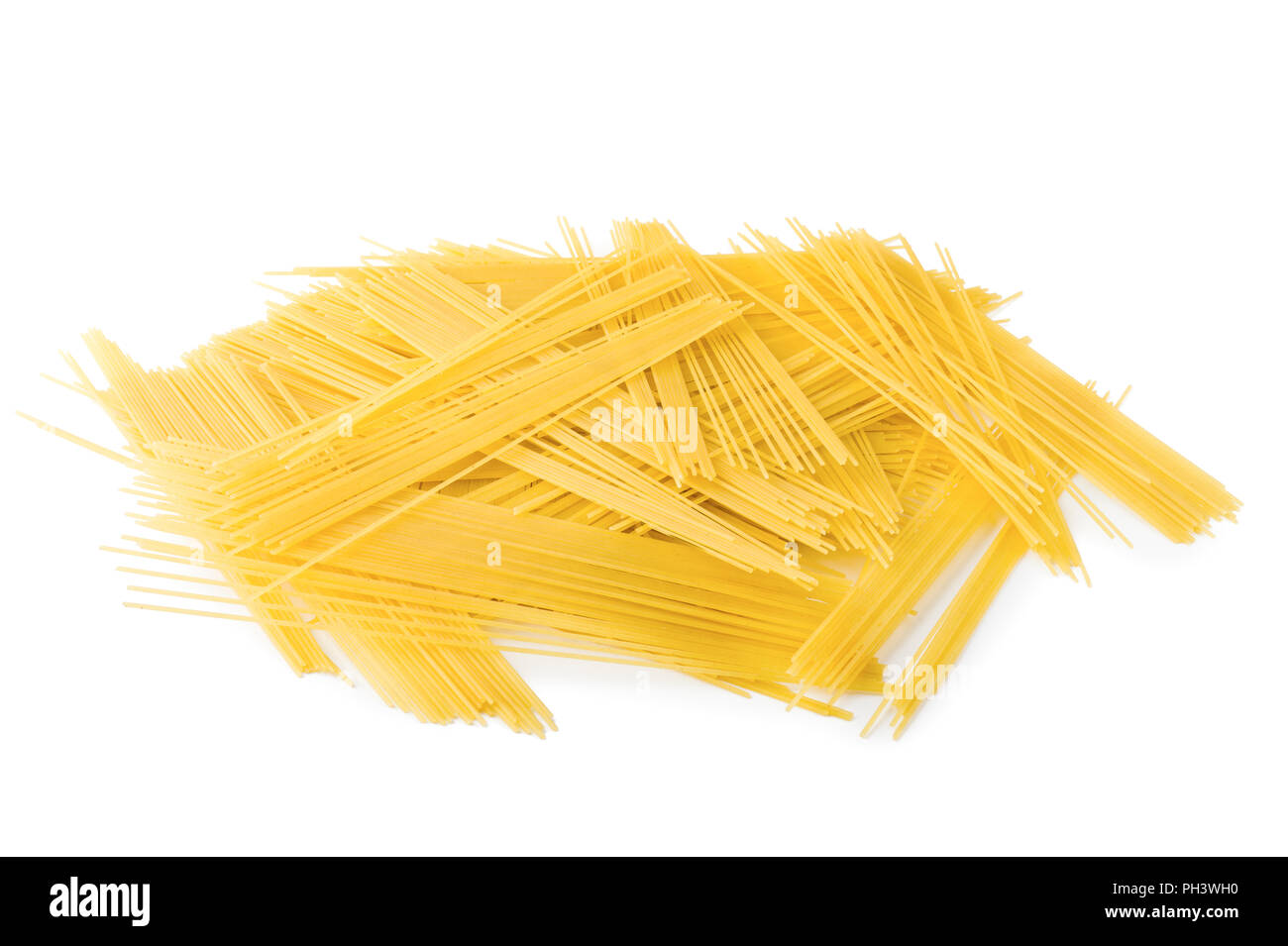pasta, spaghetti, isolated on white background Stock Photo - Alamy