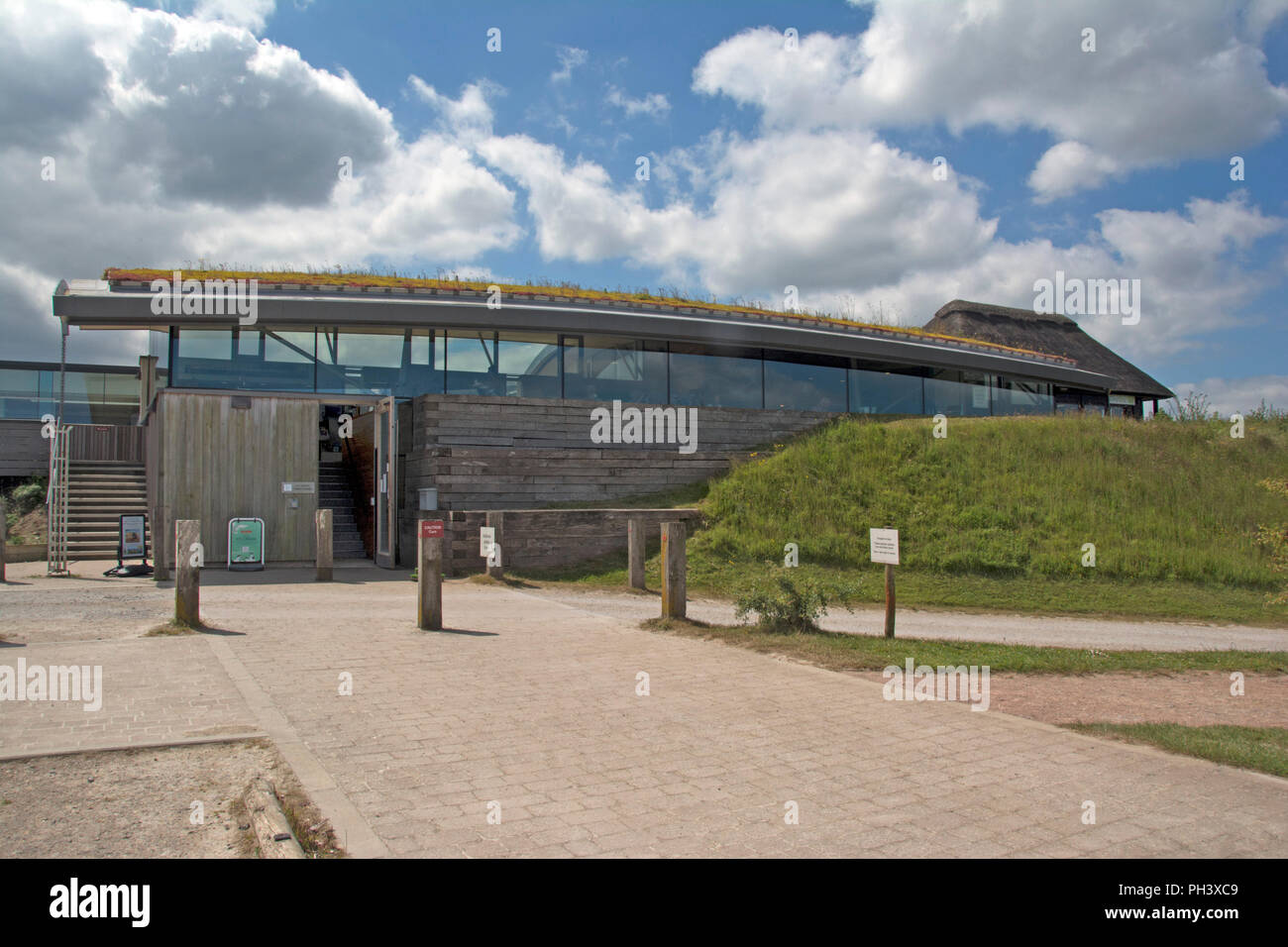 NORFOLK; CLEY NATURE RESERVE VISITOR CENTRE Stock Photo - Alamy
