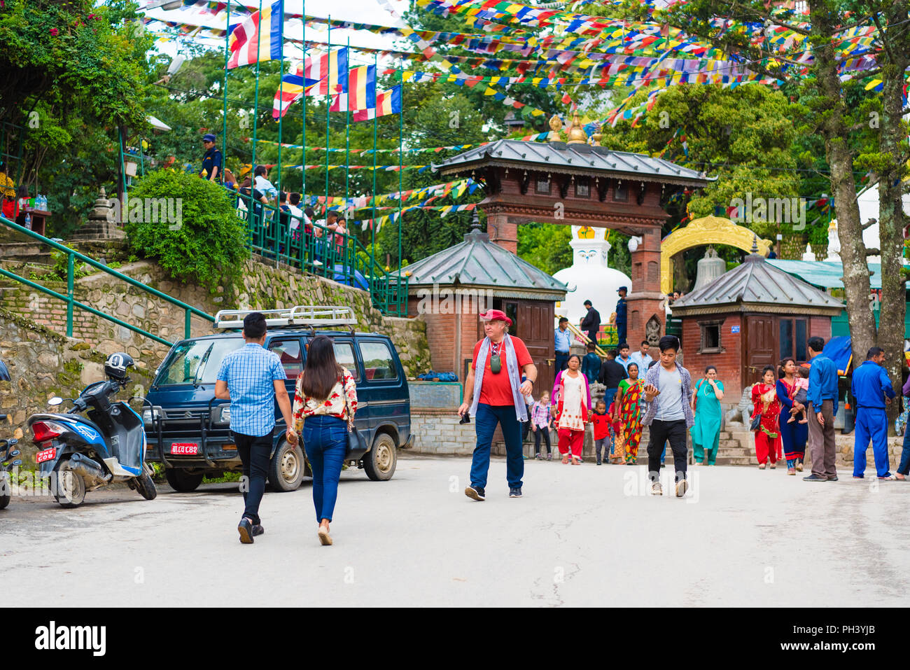 Tibetan stupa gate hi-res stock photography and images - Alamy