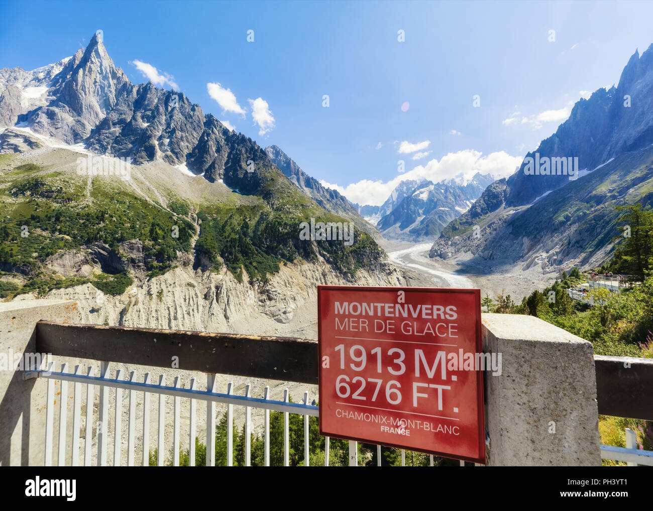 Scenic view european alps summer hi-res stock photography and images ...