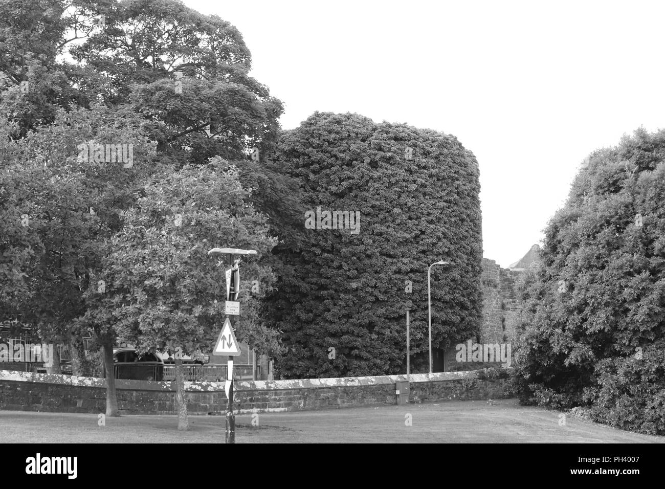 Conwy quay house Black and White Stock Photos & Images - Alamy