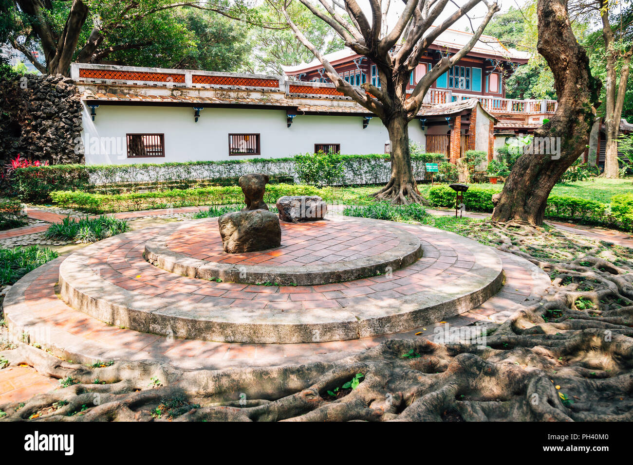 Lin Family Mansion and Garden in Taipei, Taiwan Stock Photo - Alamy