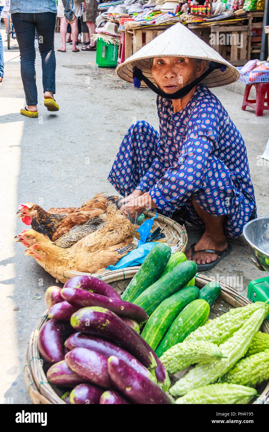 Street vendor selling live chickens hi-res stock photography and images ...