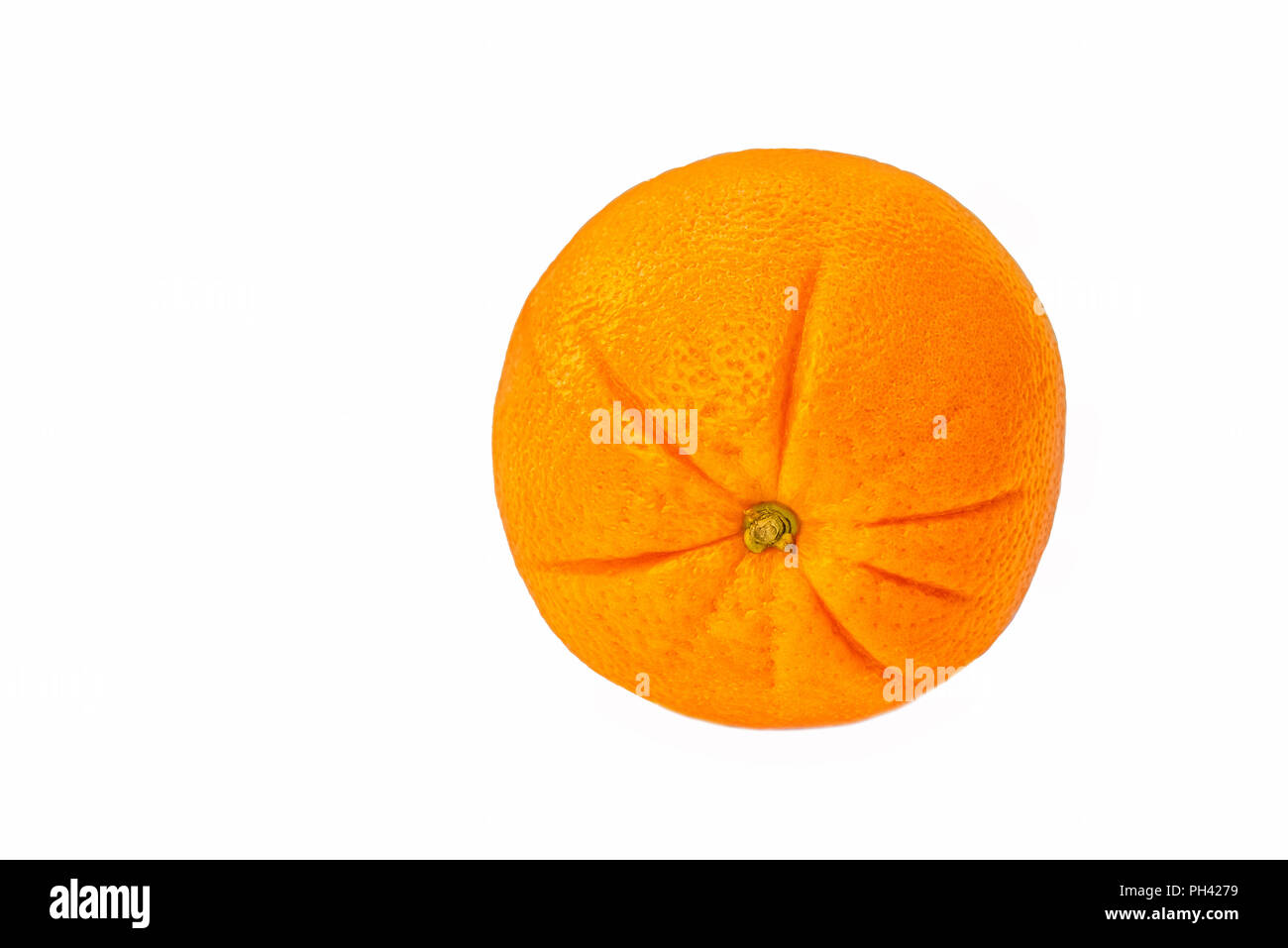 beautiful red, ripe oranges on a white background Stock Photo - Alamy