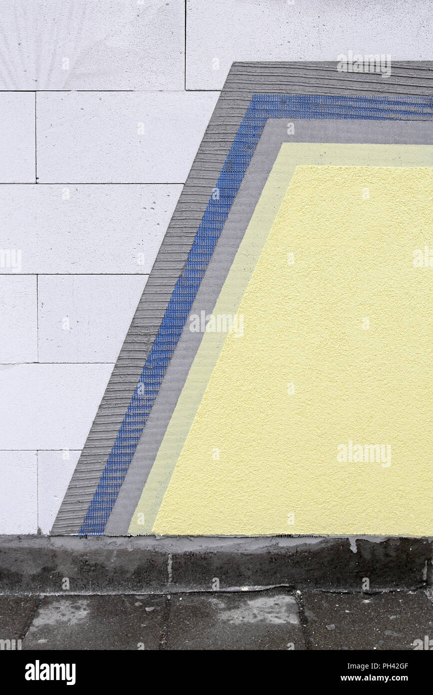 Cross section of home thermal insulation Stock Photo - Alamy