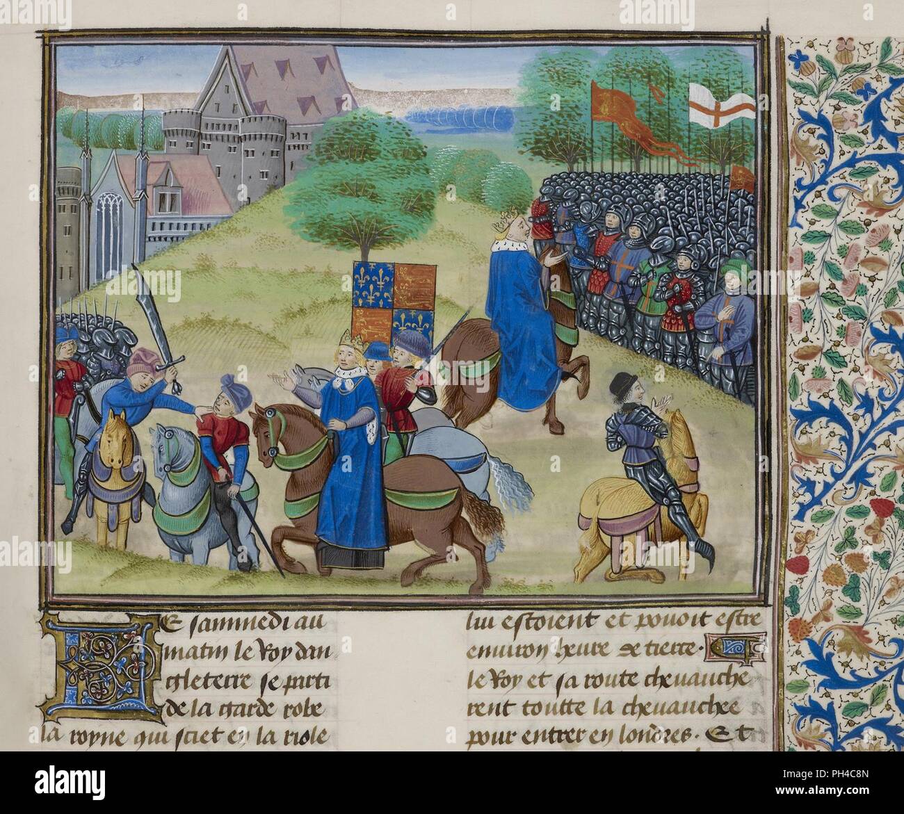 Jehan Froissart, Chroniques - 'The Peasants' Revolt in England in 1381 ...