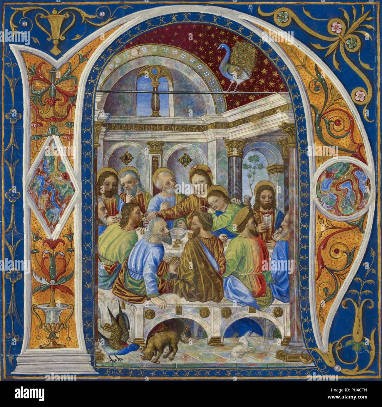 Text for the last supper hi-res stock photography and images - Alamy